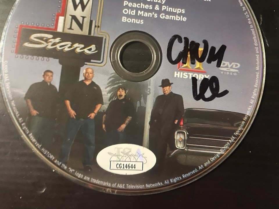 Chumlee Signed Pawn Stars Season 2 DVD Autographed JSA COA | eBay