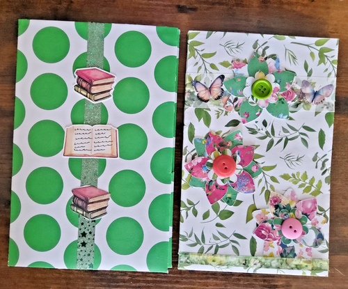 Beautiful Handmade Notepad Folders With Pocket & Jr. Legal Pad ...