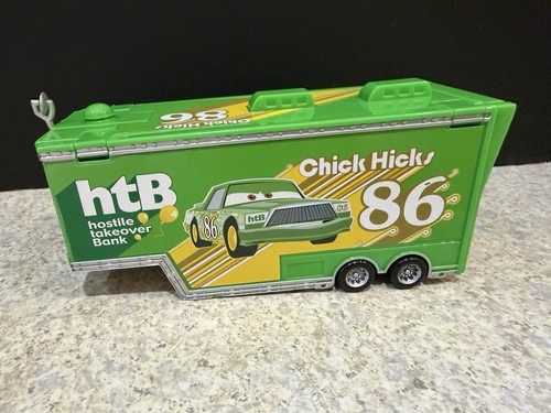Disney Pixar Cars #86 Chick Hicks HTB Hauler Semi Truck Trailer Only | eBay