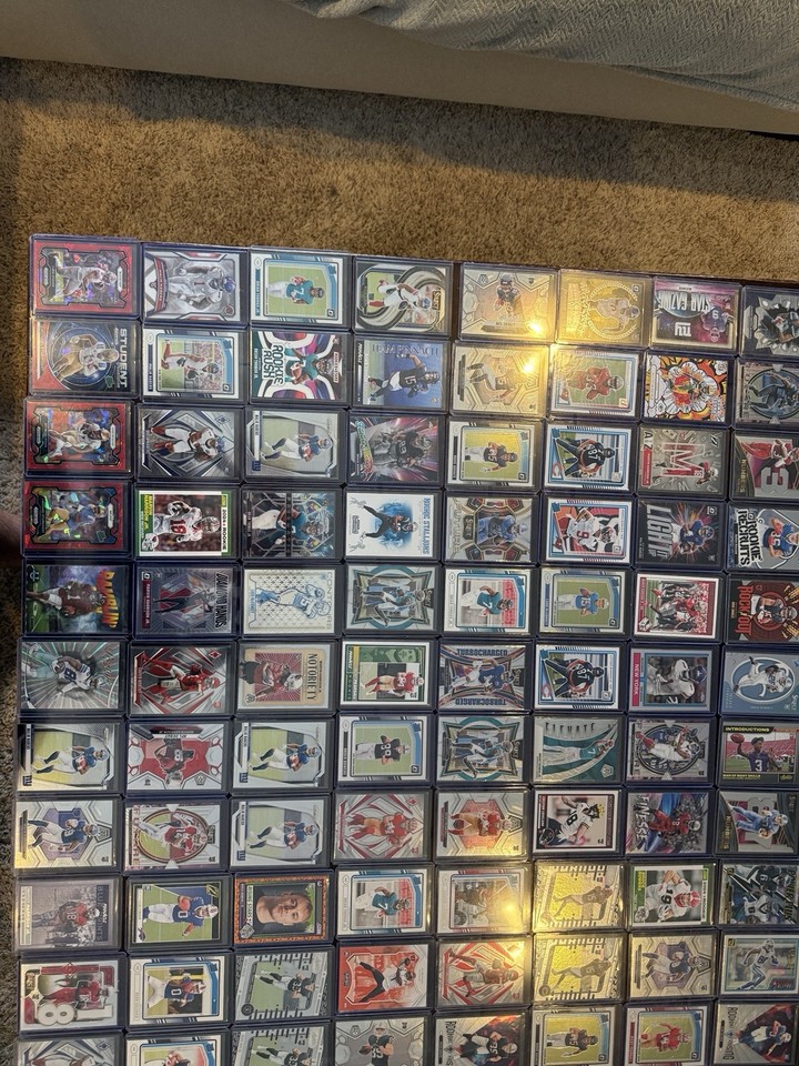 HUGE WR FOOTBALL CARD LOT 342 Cards RC/Autos/Mems/inserts/#’s/RPAs And ...