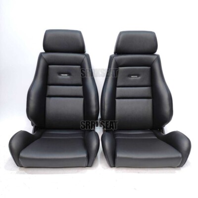Authentic Recaro LSB Fully Black Retro Seat Trim | Right | Full Set ...