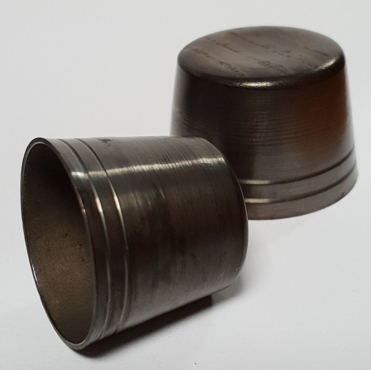 LARGE BRASS WALKING STICK FERRULES Choice of 2 sizes 27mm-28mm. for ...