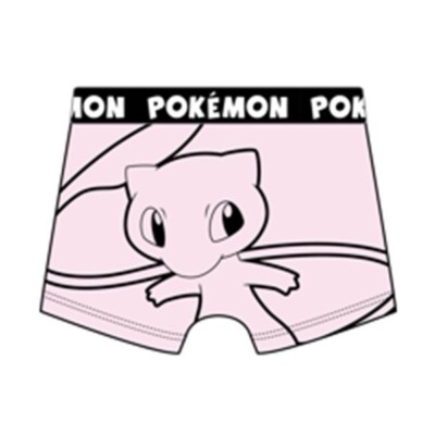 Brand New] Pokemon Mew Mew Boxer Briefs Size LL 94-104cm Pink | eBay