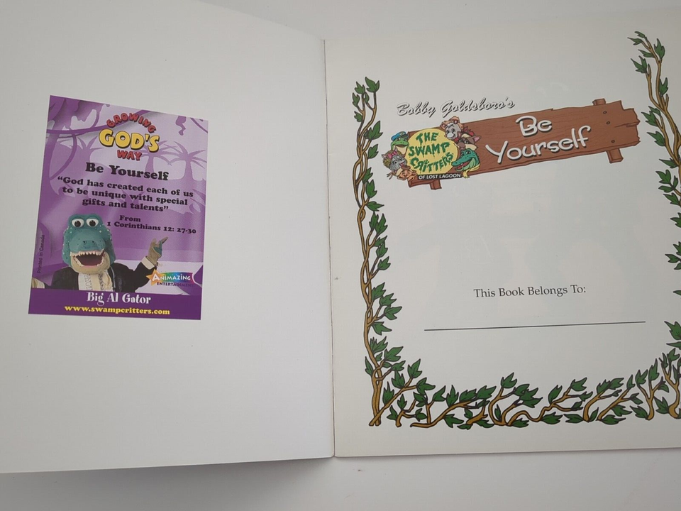 Be Yourself by Bobby Goldsboro 1998 (Swamp Critters of Lost Lagoon ...