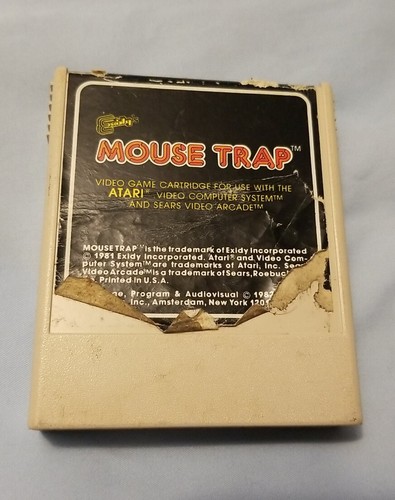 Vintage Mouse Trap Atari 2600 Coleco Game. | eBay