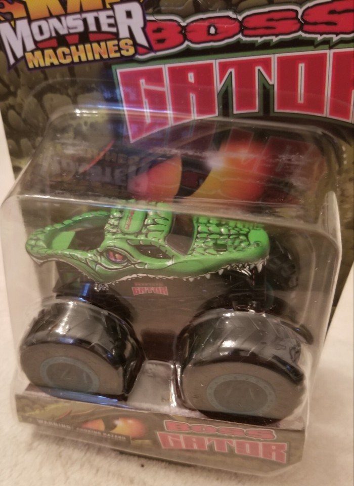 Monster Machines "Boss Gator" Monster Truck 1:64 Diecast NIB | eBay