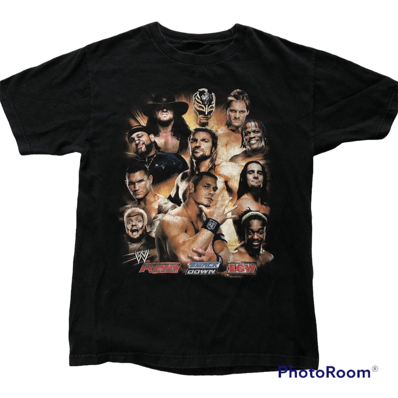 2007 WWE World Wrestling Entertainment T-Shirt M Smac… - Gem