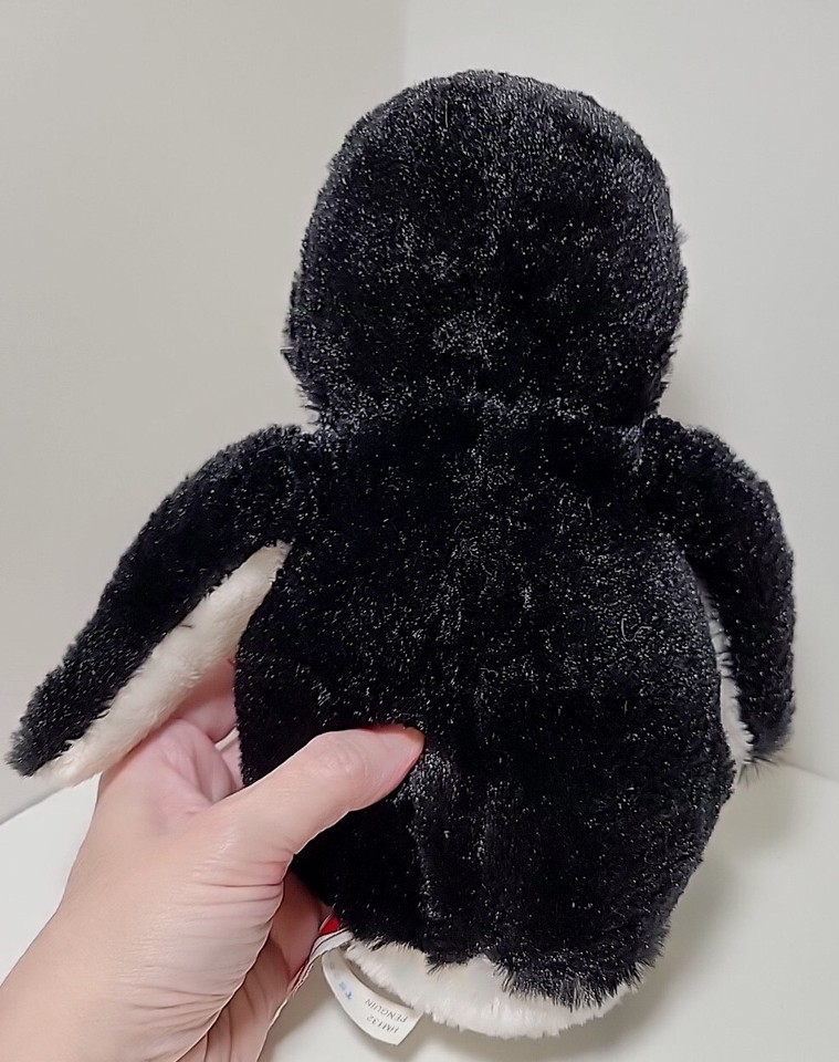 Ganz Webkins Penguin HM132 8.5" Tall Plush Stuffed Animal Toy Soft And ...