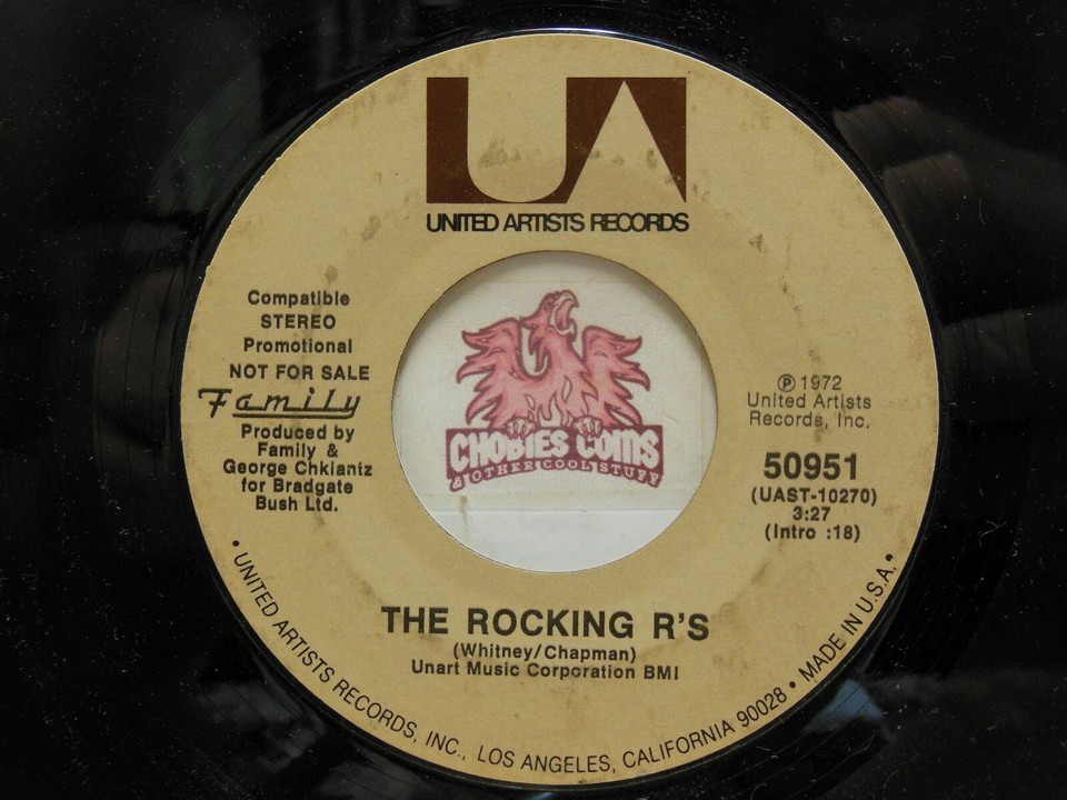 Promo! Family – Burlesque / The Rocking R's, 45 RPM VG (19C) | eBay