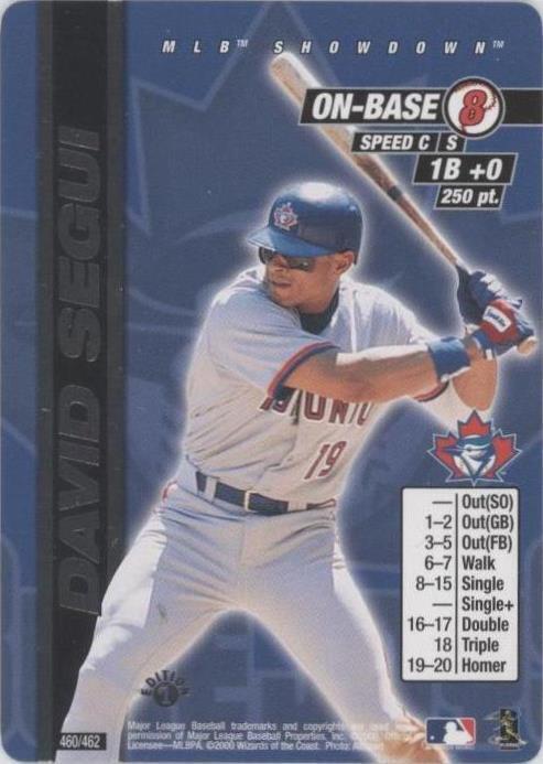 2000 MLB Showdown - David Segui #460 1st Edition for sale online | eBay