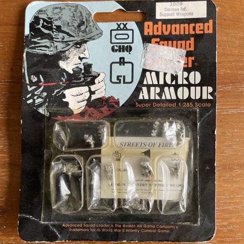 Advanced Squad Leader WWII German Inf Support Weapons Micro Armour 1 ...