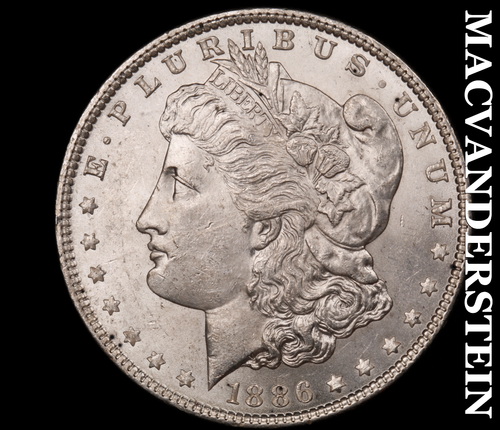 1886 Morgan Dollar - Choice Gem Brilliant Uncirculated Lustrous #C1736 ...