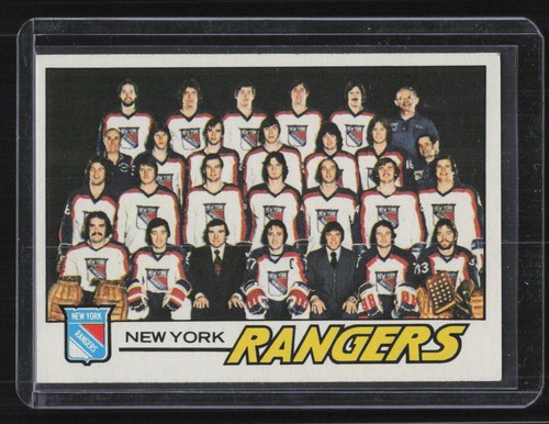 1977-78 Topps #82 New York Rangers Card TCCCX | eBay