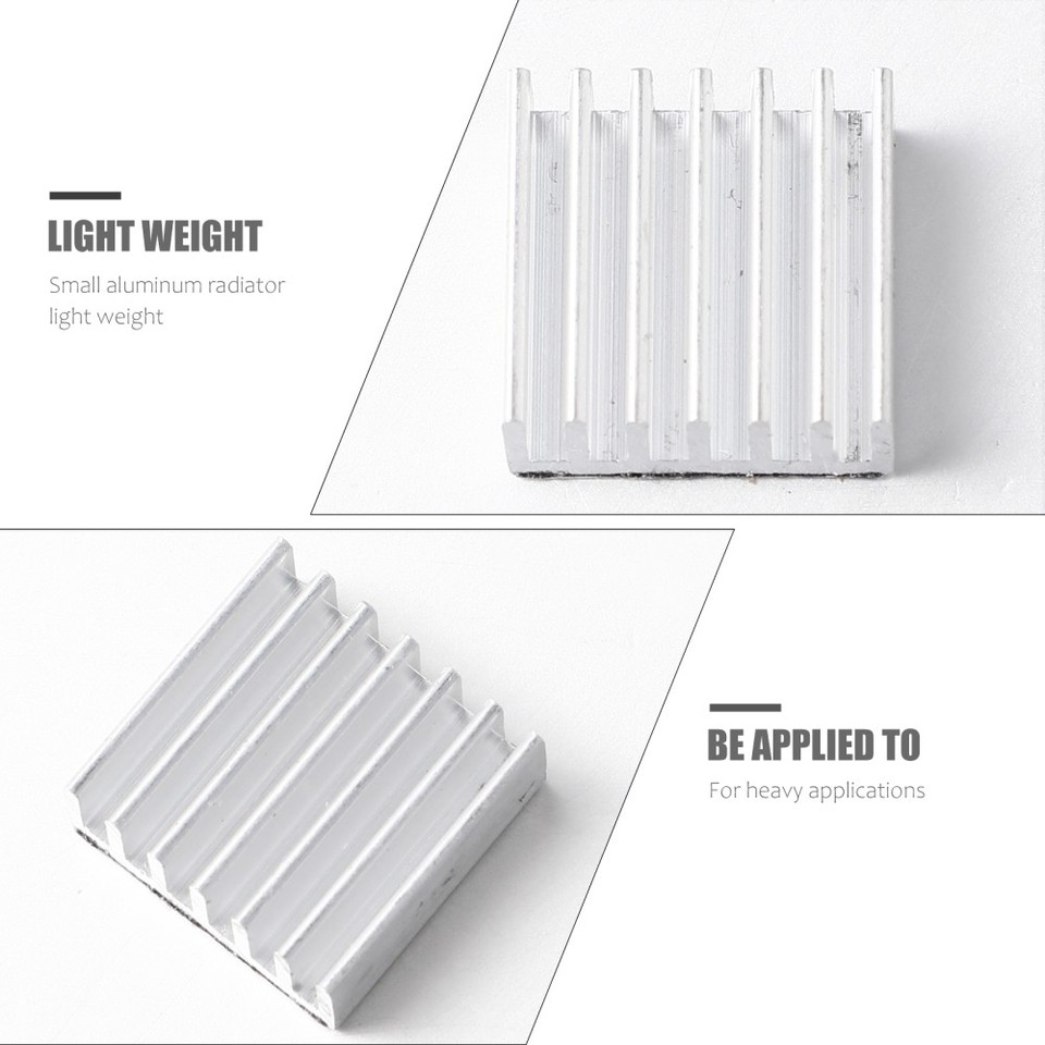 24 Pcs Aluminium Cooling Module Heatsink Cooling Pad Heatsink ...