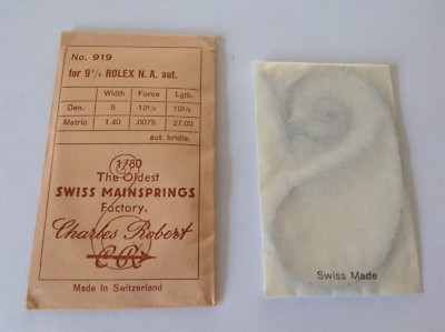 Rolex Mainspring | eBay