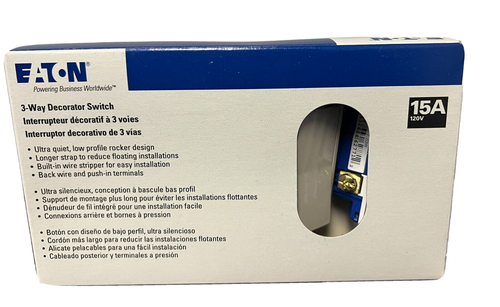 Eaton 3-Way Decorator Switch 7503W 10-PACK | eBay