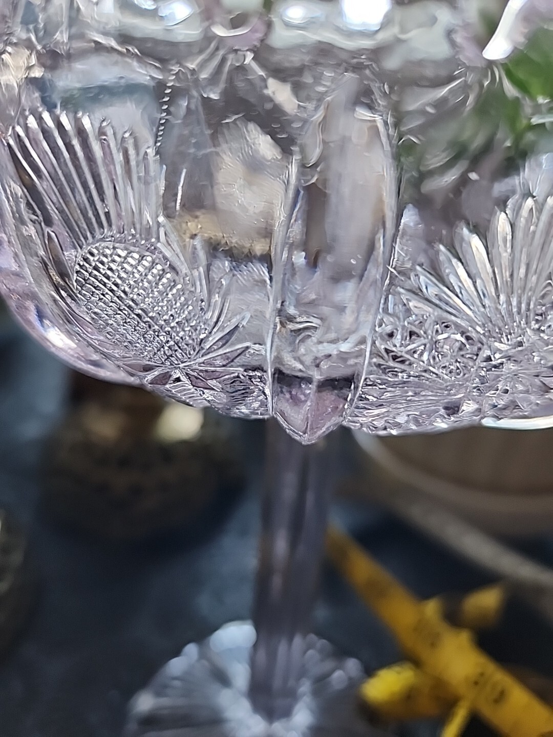 EAPG Tall Compote by John Higbee c1911 Pattern is PANELED THISTLE | eBay