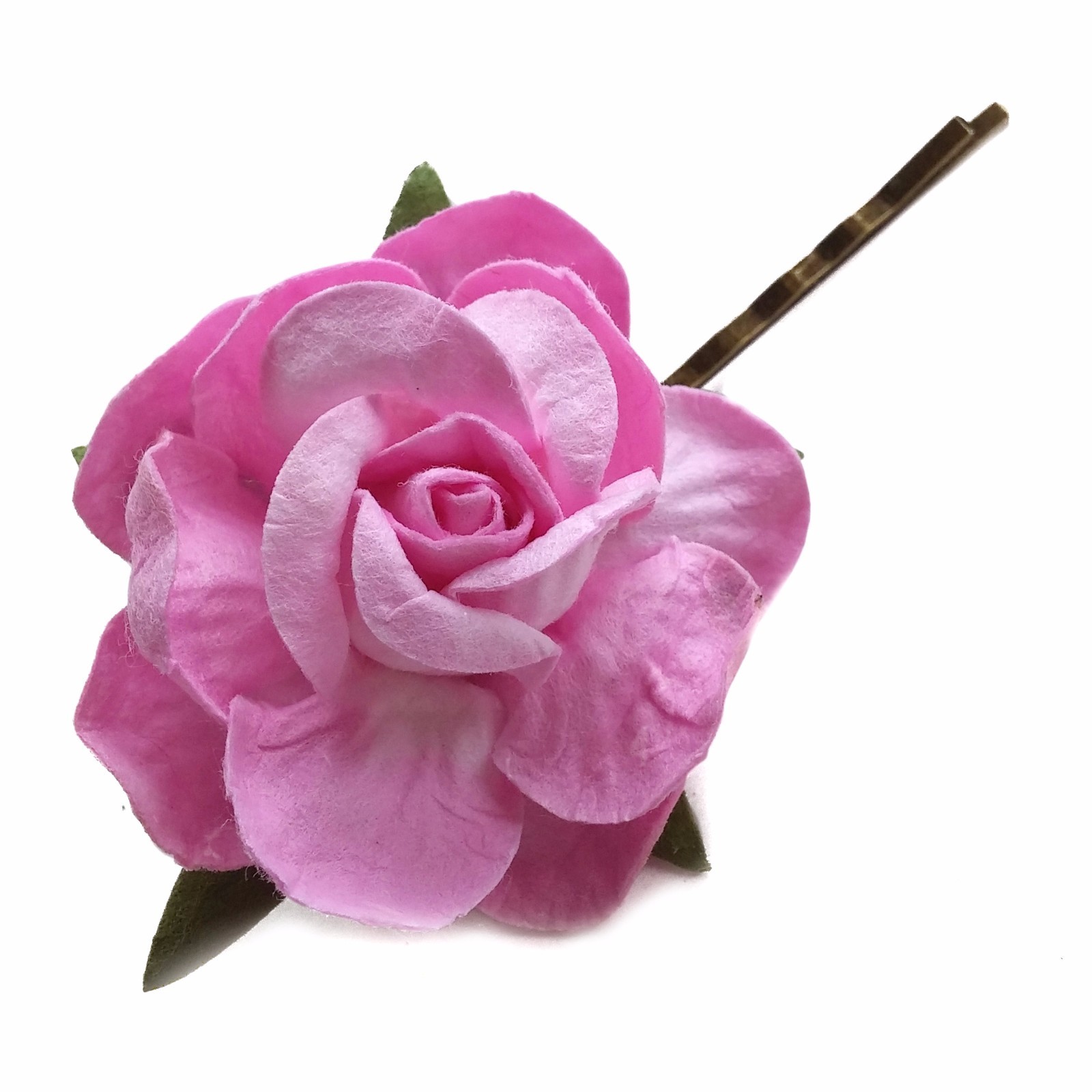 RUSTIC ROSE Hair Clip Vintage Boho Grip Wedding Festival Dance Prom ...