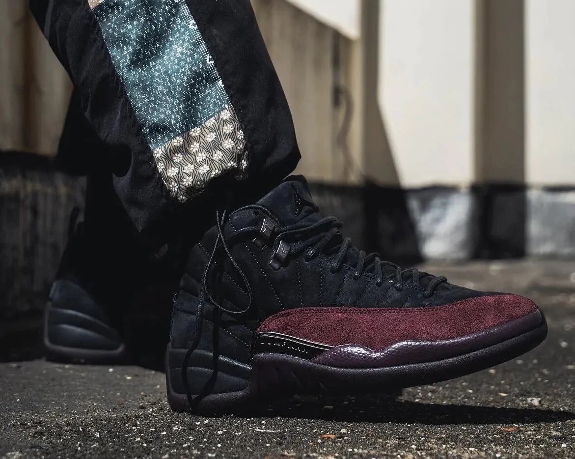 Jordan 12 Retro x A Ma Maniere Black 2023 Size W8/M6.5 Air Jordan 12 Retro x A Ma Maniere Black 2023 Size W8/M6.5 Air