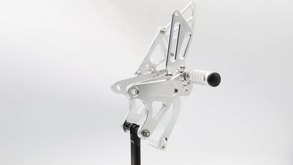 For Yamaha YZF R1 2009 2010 2011 2012 2013 2014 CNC Rearset Footpegs ...