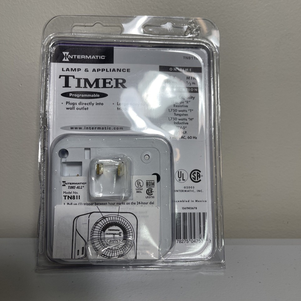 Intermatic TN811C 24 hrs Control Heavy Duty Lamp & Appliance ...