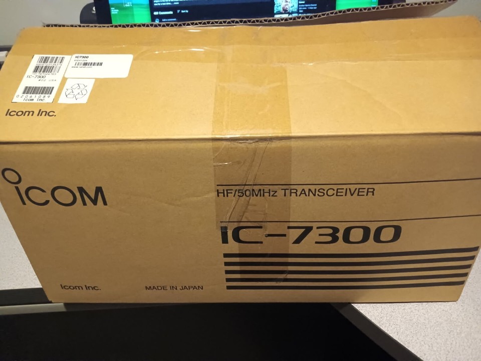 ICOM IC-7300 HF Transceiver with MARS Mod. AM/FM/CW/SSB. Low Hours. USA ...