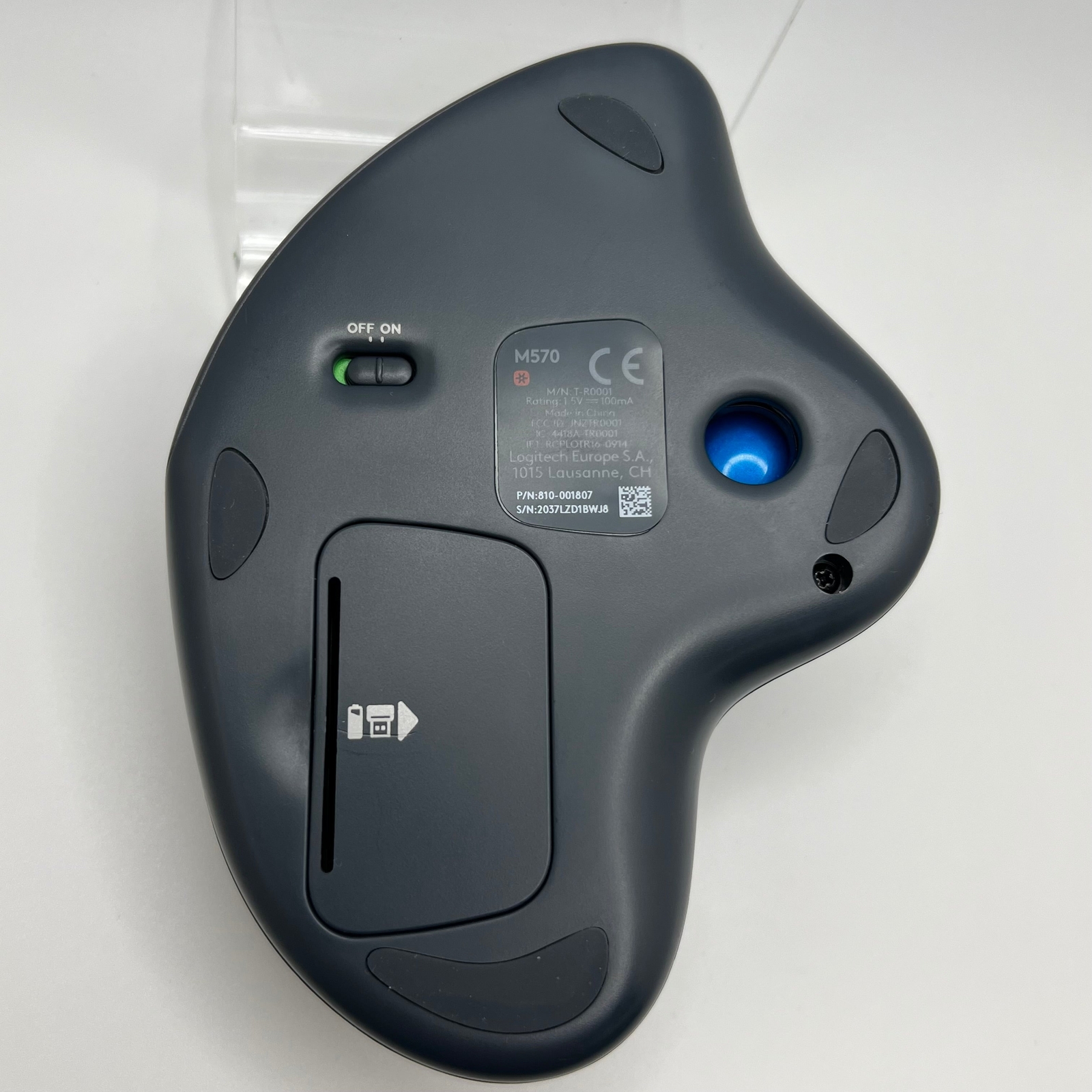 Logitech M570 Wireless Trackball Mouse | eBay