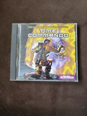 Time Commando by Activision -Vintage PC Game on CD-ROM -Rare 1996 - | eBay