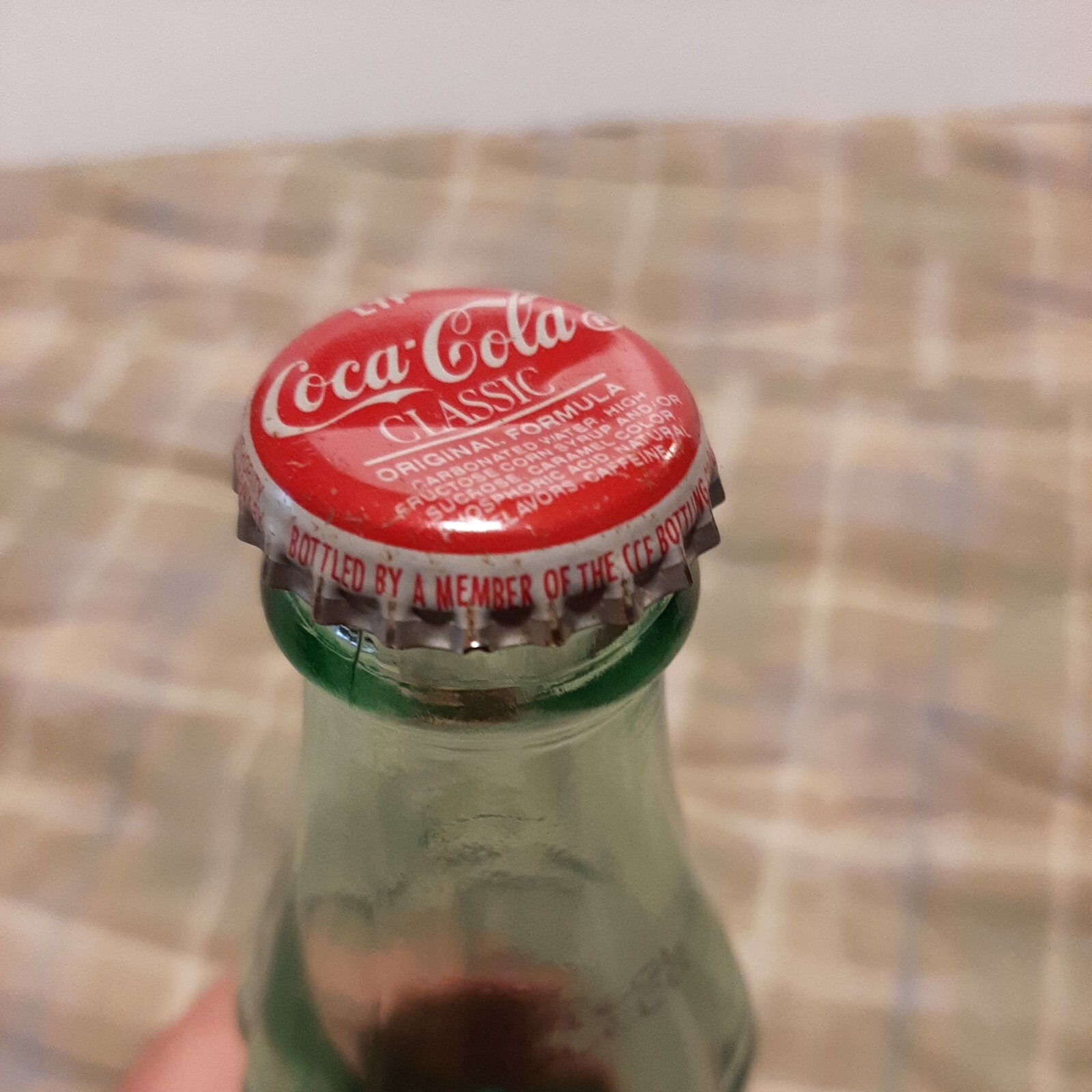 Elvis Presley Vintage Graceland Coca Cola Glass Bottle 8fl oz Coke Rare ...