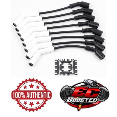 ECBOOSTED Ceramic LS GM Gen 4 LS3 LS4 LS7 8mm spark plug wires Chevy ...