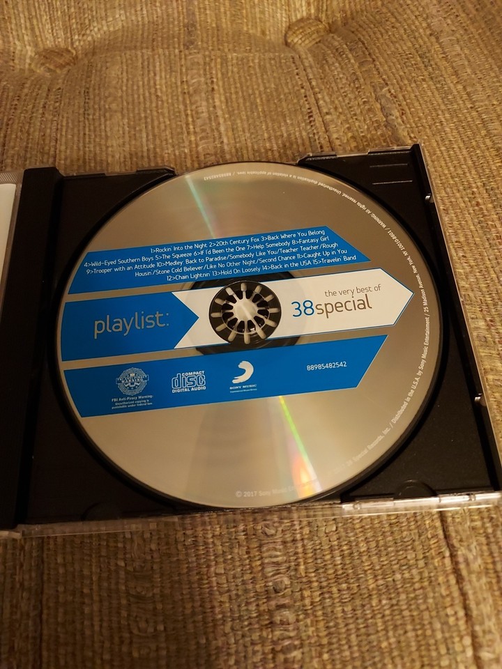 Playlist: The Very Best of 38 Special by 38 Special (CD, 2017) MINT | eBay