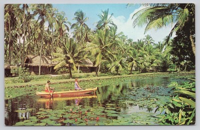 Postcard the Coco Palms resort hotel, Hawaii | eBay