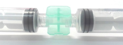 RAPIDFILL Luer Lock-to-LL Connectors -Blue-Pink-Green-Transparent 5 pcs ...