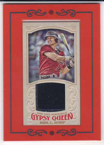 Craig Biggio 2016 Topps Gypsy Queen Mini Jersey Relic! Houston Astros ...