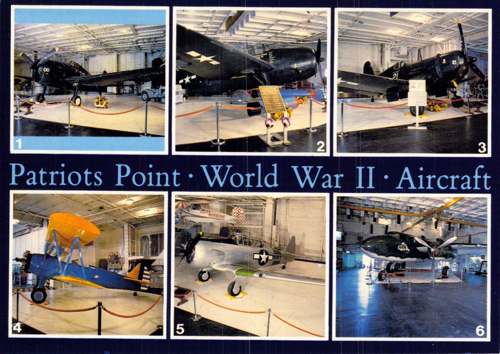 Patriots Point World War II Aircraft- South Carolina -Multiview ...