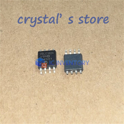 7PCS IC MICROCHIP SOP-8W 25LC1024-I/SM 25LC1024T-I/SM 25LC1024 | eBay