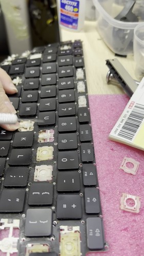 New Rubber Key Plunger Spring Nipple Dome For Apple MacBook PRO M1 M2 ...