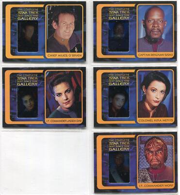 Star Trek The Complete Deep Space Nine DS9 Gallery Chase Card Set G1 ...