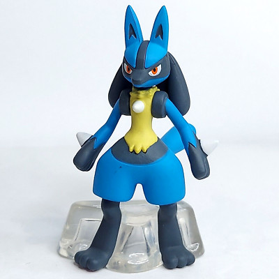 Pokemon Scale World 2.5" 1:20 Scale Lucario Mini Figure Sinnoh 2 | eBay