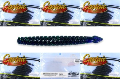 (5) Packs Castaic 3" CBT Finesse Ned Rig Stick Bait Worm Junebug (8 ...