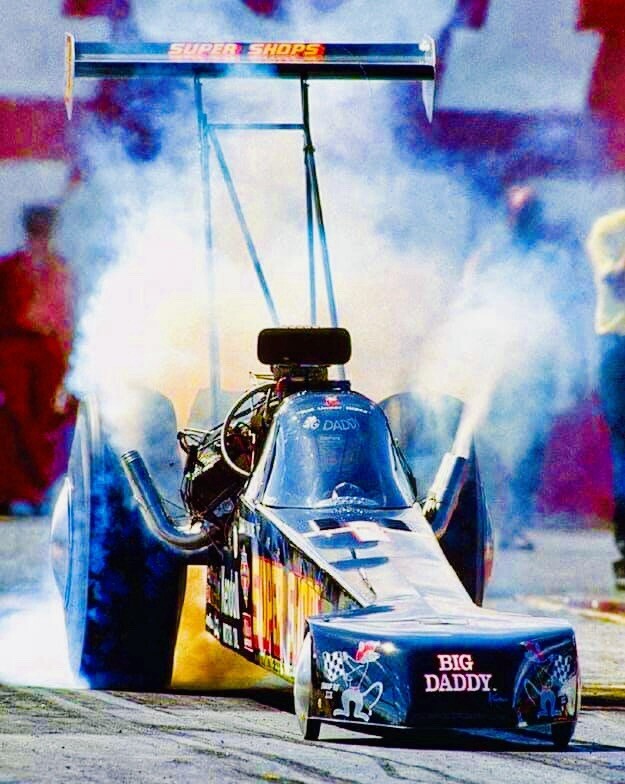 NHRA Don Garlits BIG DADDY Super Shops Top Fuel NITRO Dragster ROD 2003 ...