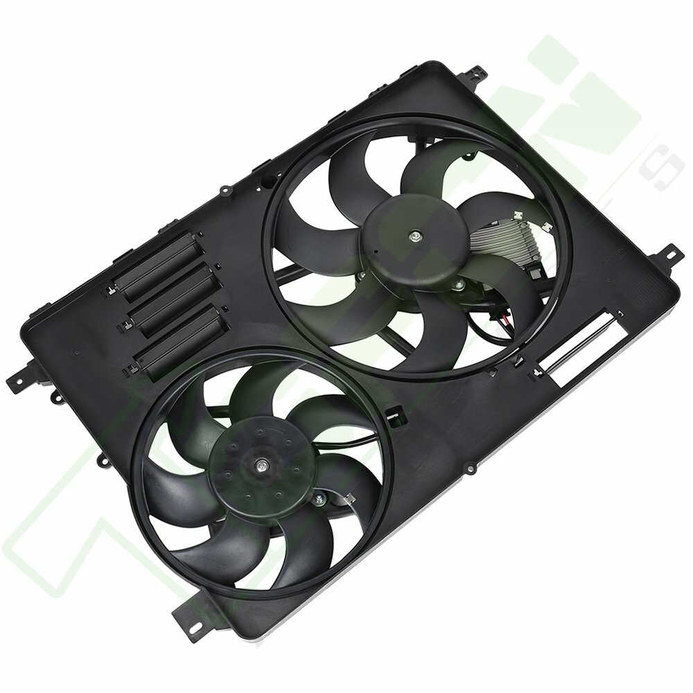 Radiator Condenser Cooling Fan Assembly For 2010 2011 2012 2013-2016 ...