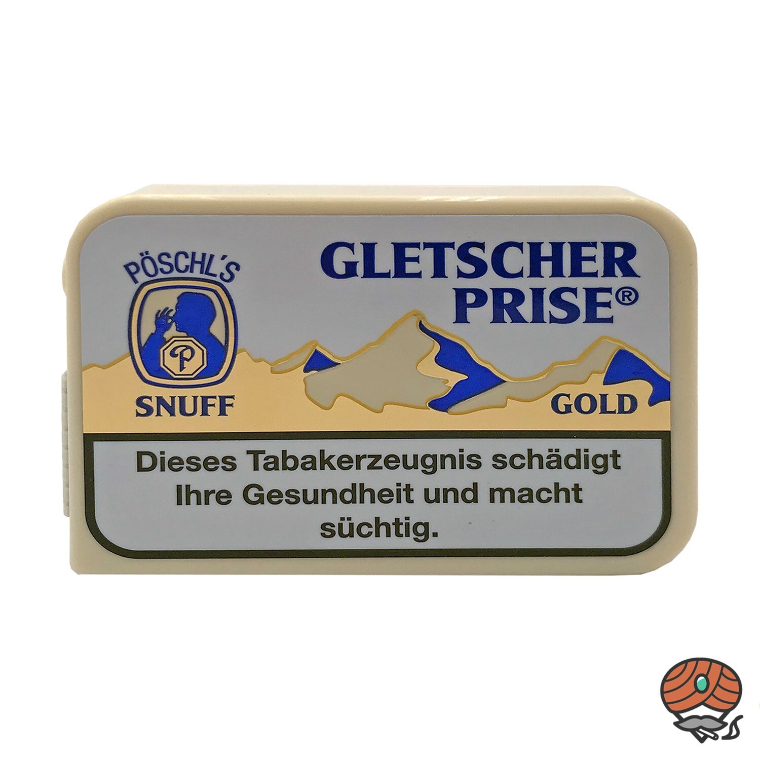 10 x Gletscherprise Gold Snuff Schnupftabak Dose à 10g | eBay