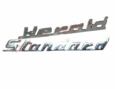 Vintage Reproduced Herald Standard Boot Badge Motif Chrome Plated ECs ...