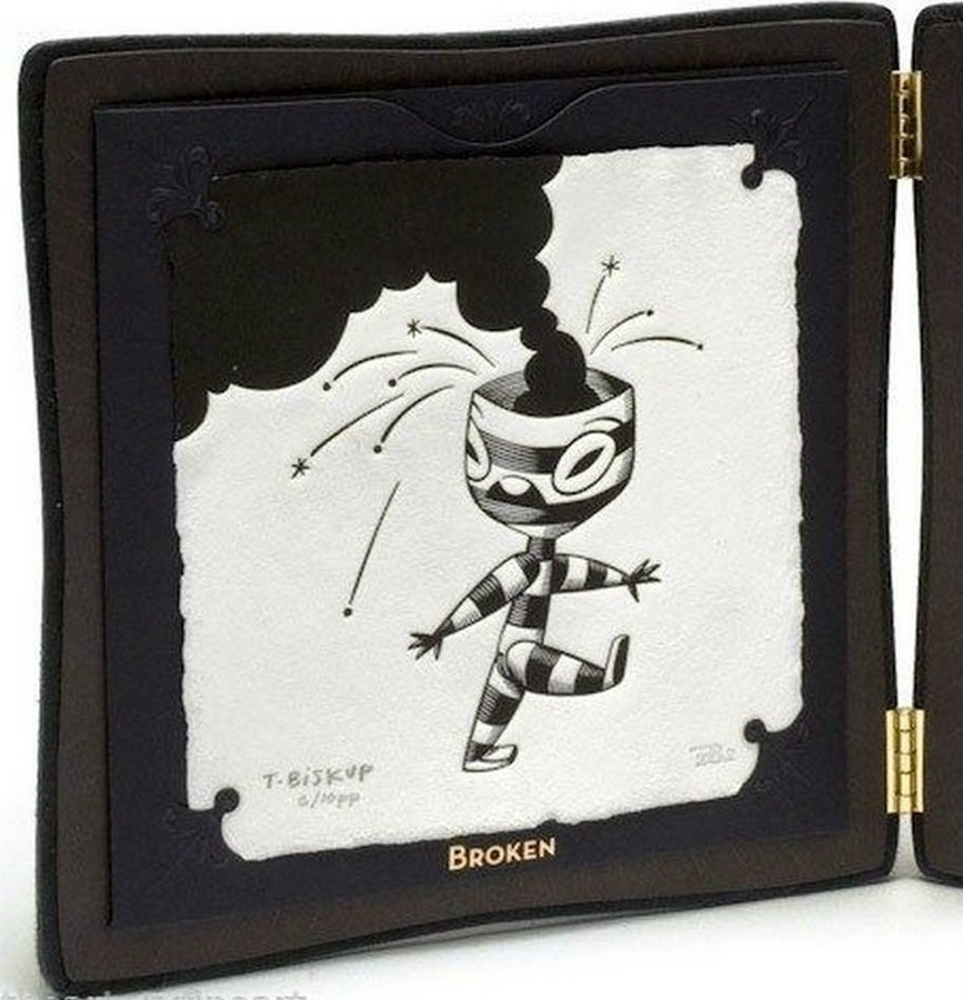 TIM BISKUP Portrait Series: Broken and Slayer 2007 TWO (2) SIGNED ...