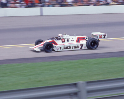 1982 Texaco Star Cosworth TOM SNEVA Glossy 8x10 Photo Indianapolis 500 ...