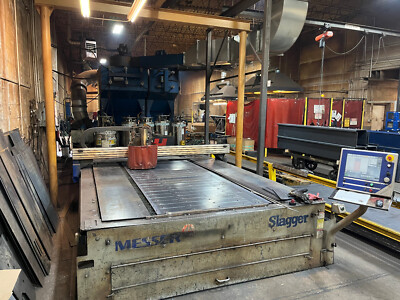 6' X 12' Messer Metalmaster Plus Plasma Cutting System - Fabricating ...