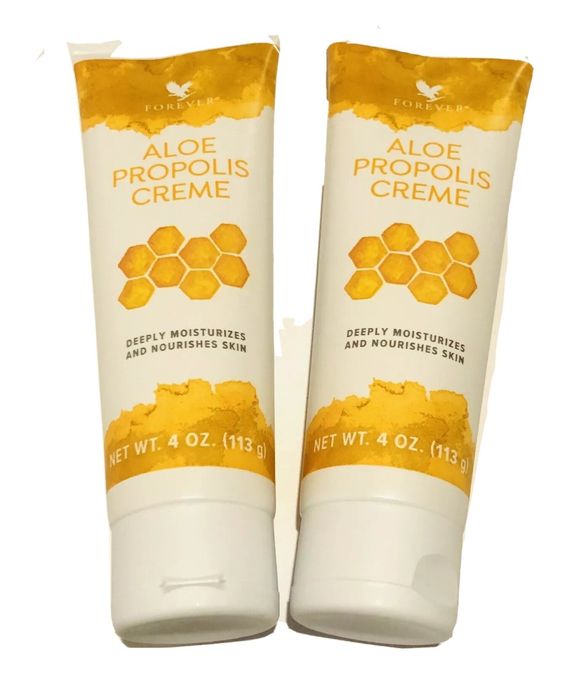 2 Bottles Forever Living ALOE PROPOLIS CREME-4 oz each - Free Shipping ...