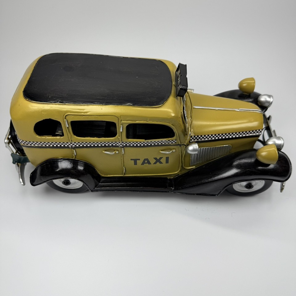 1933 Ford Model T Checker Taxi & Yellow Cab Company Metal Car Desk ...