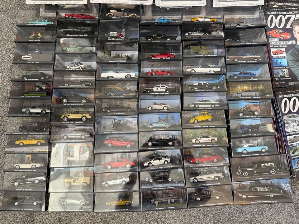 Large James Bond 007 Die-Cast Car Collection Job Lot - Inc. Boxed ...